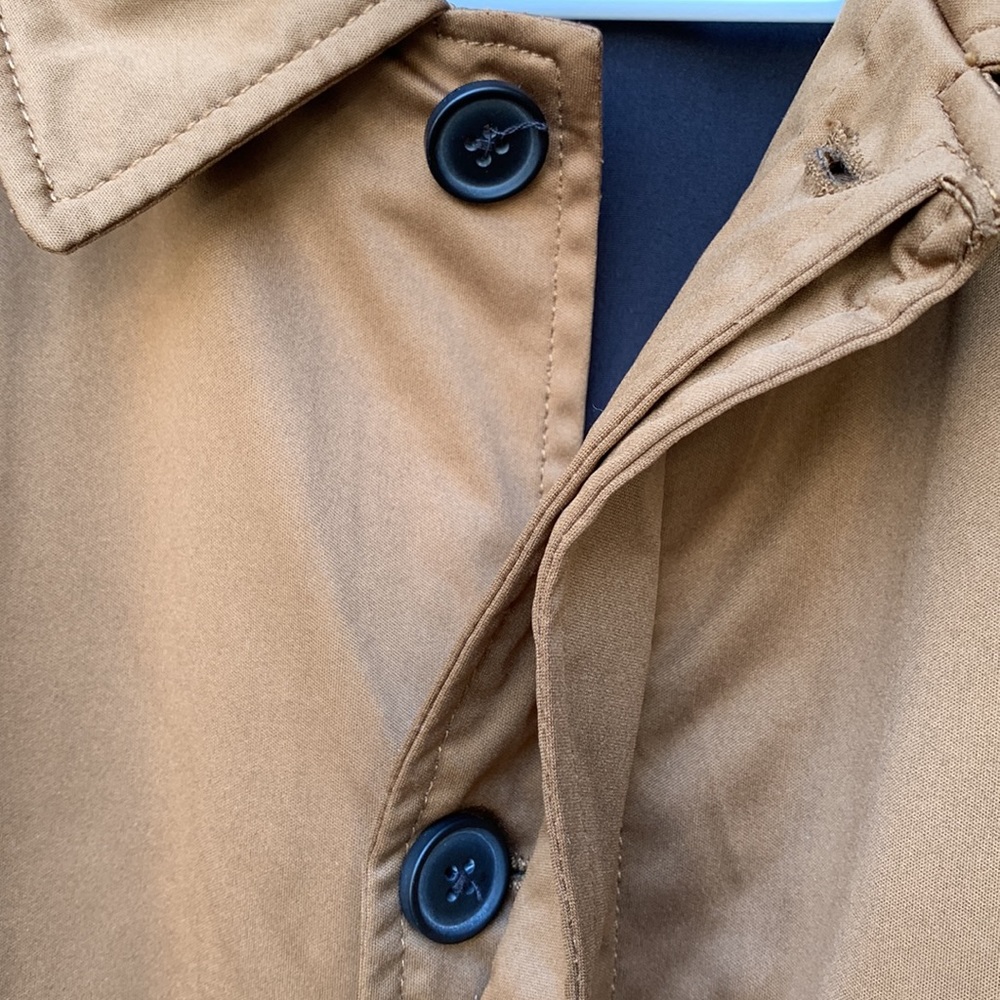 Zara Man Tan Color Trench Coat - Gem
